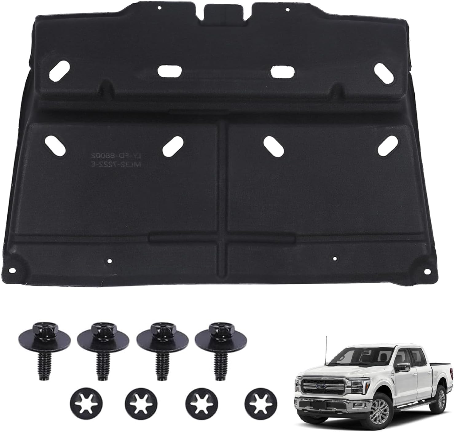 Engine Splash Panel Shield Under Diaper with mounting Screws Compatible ...